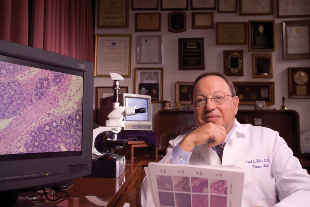 Isaiah Fidler, founder of MD Anderson Department of Cancer Biology ...